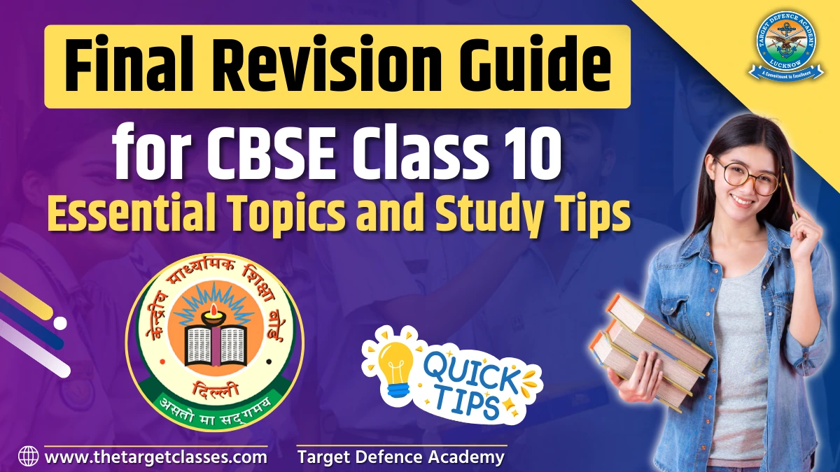 Final Revision Guide for CBSE Class 10: Essential Topics and Study Tips ...