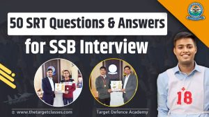 50 SSB SRT Questions with Answers: Best Preparation Guide for SSB ...