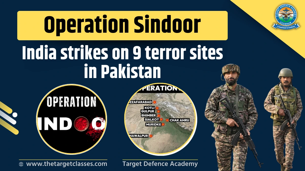 Operation Sindoor: India strikes on 9 terror sites in Pakistan - Target ...