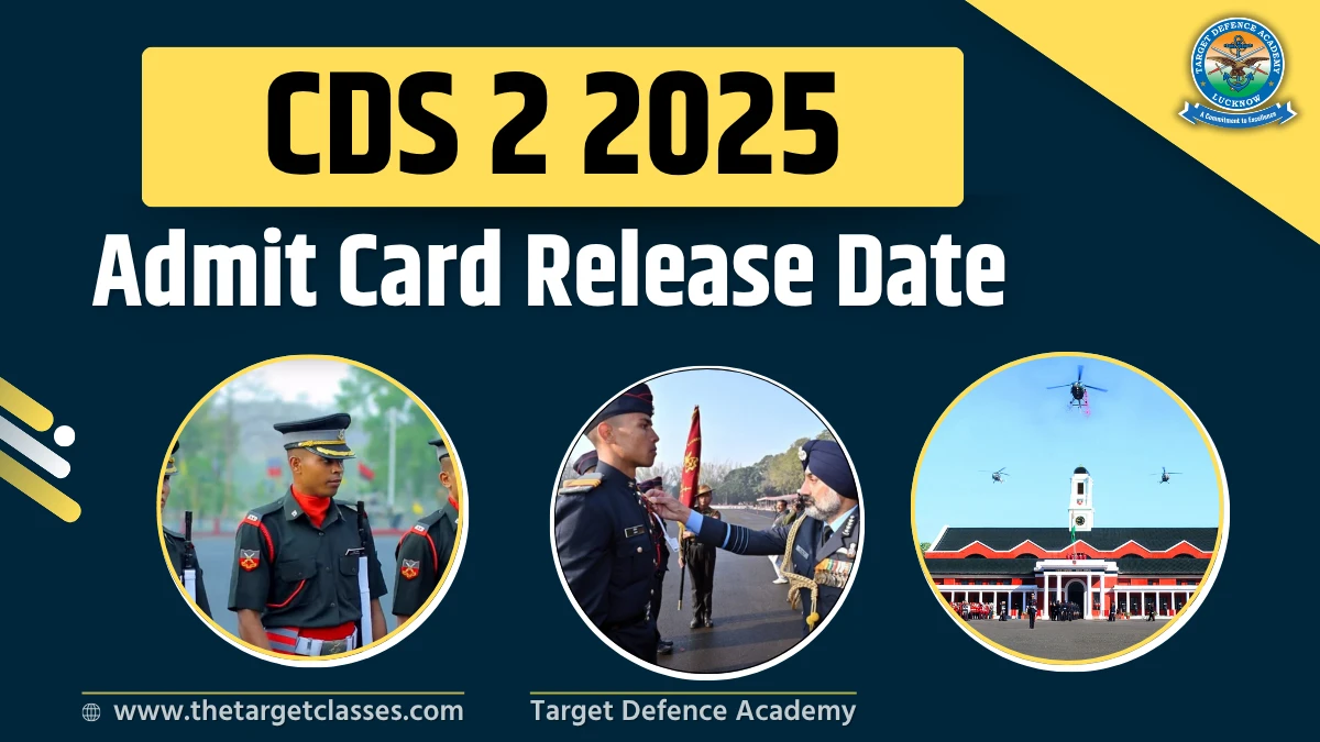 CDS 2 2025 Admit Card Out | CDS Admit Card download at @www.upsc.gov.in ...