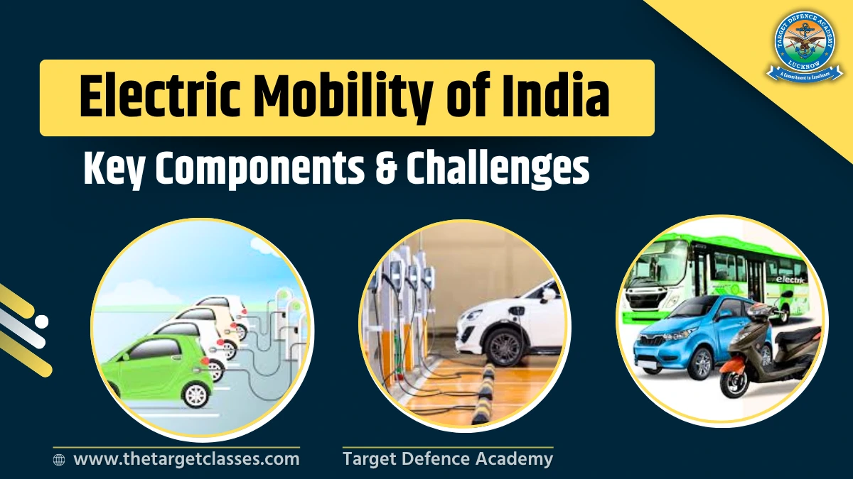 Electric Mobility of India: Key Components & Challenges - Target ...
