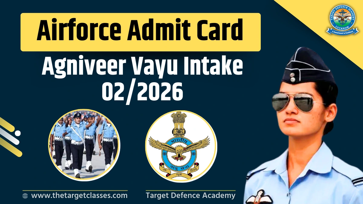 Airforce Admit Card 2025 Out | Airforce Agniveer Vayu Intake 02/2026 ...