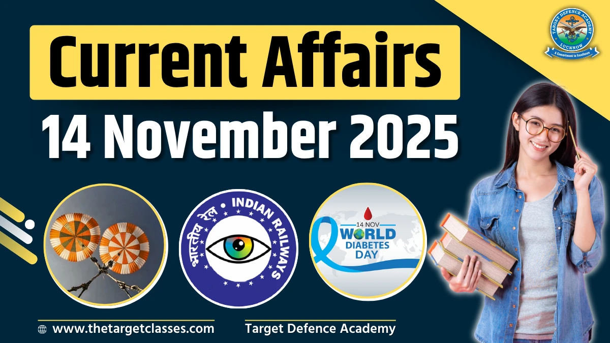 Current Affairs 14 November 2025 – Quiz for UPSC, NDA, CDS & AFCAT Exam ...