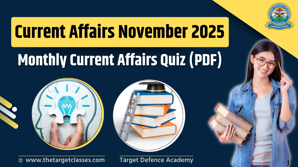 Current Affairs November 2025 - Monthly Current Affairs Quiz, One liner ...