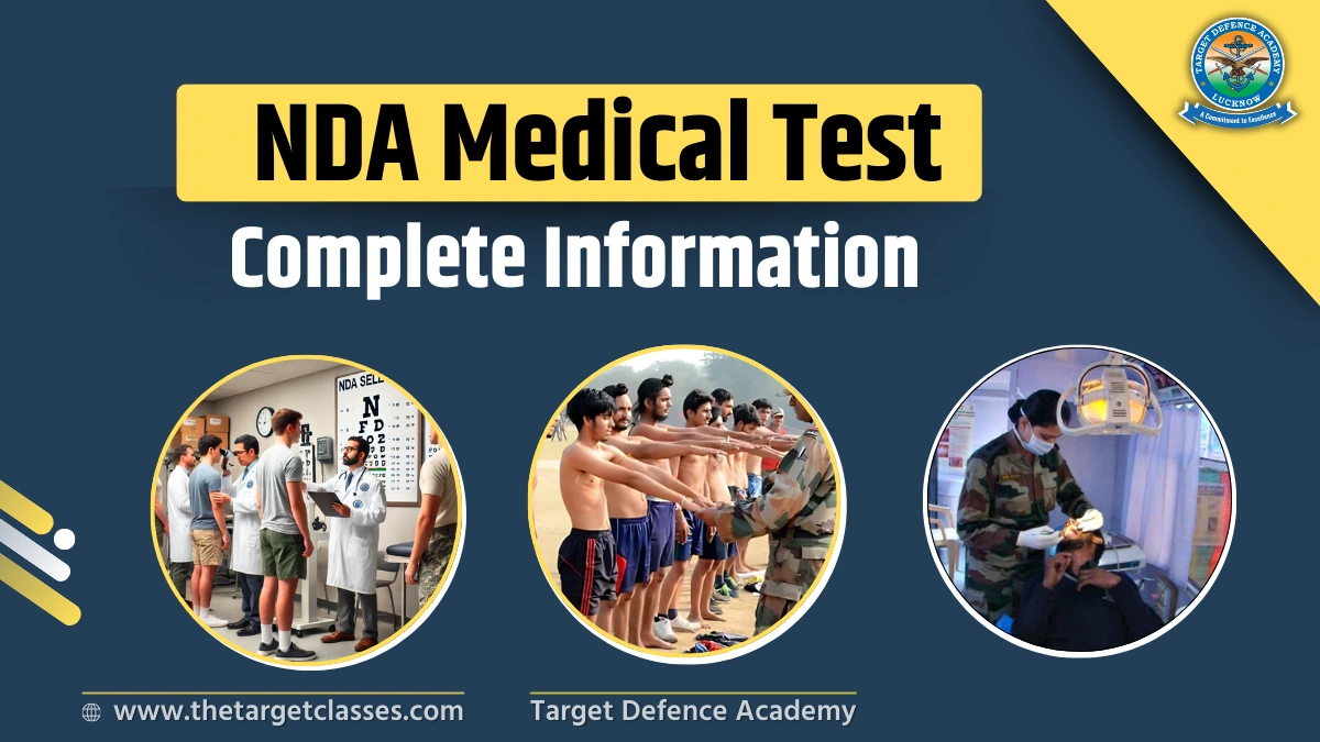 NDA Medical Test: Complete Procedure - Target Defence Academy